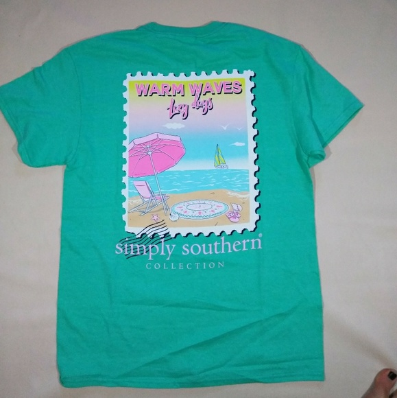 Simply Southern | Tops | Nwt Simply Southern Beach | Poshmark